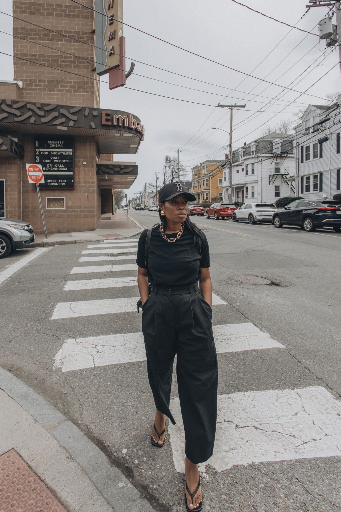 Outfit Diary- Barrel Leg Pants and Baseball Cap – Miss Enocha